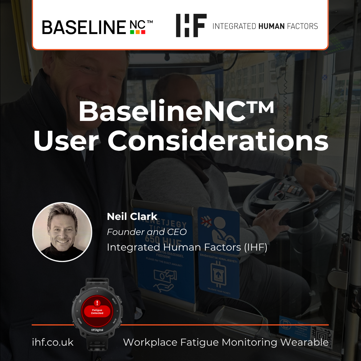 Neil Clark: BaselineNC™ User Considerations - Integrated Human Factors ...