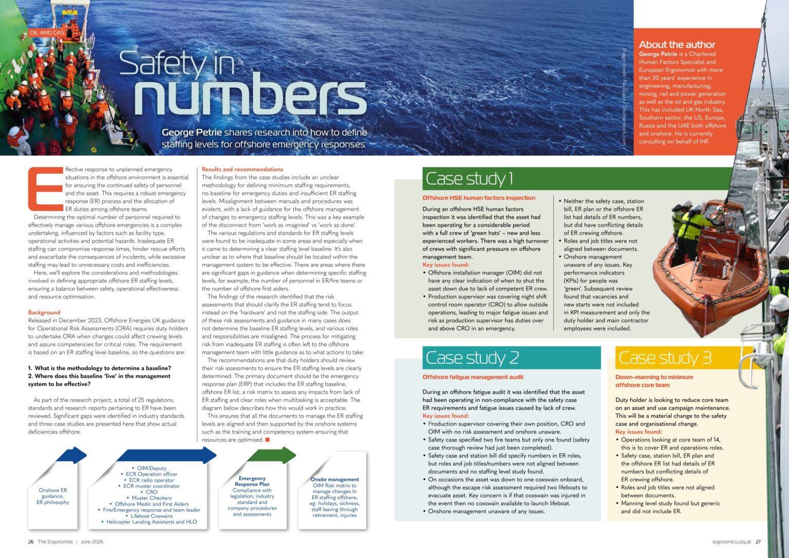 The Ergonomist June 2026 Article: Safety in Numbers (Defining Staffing ...